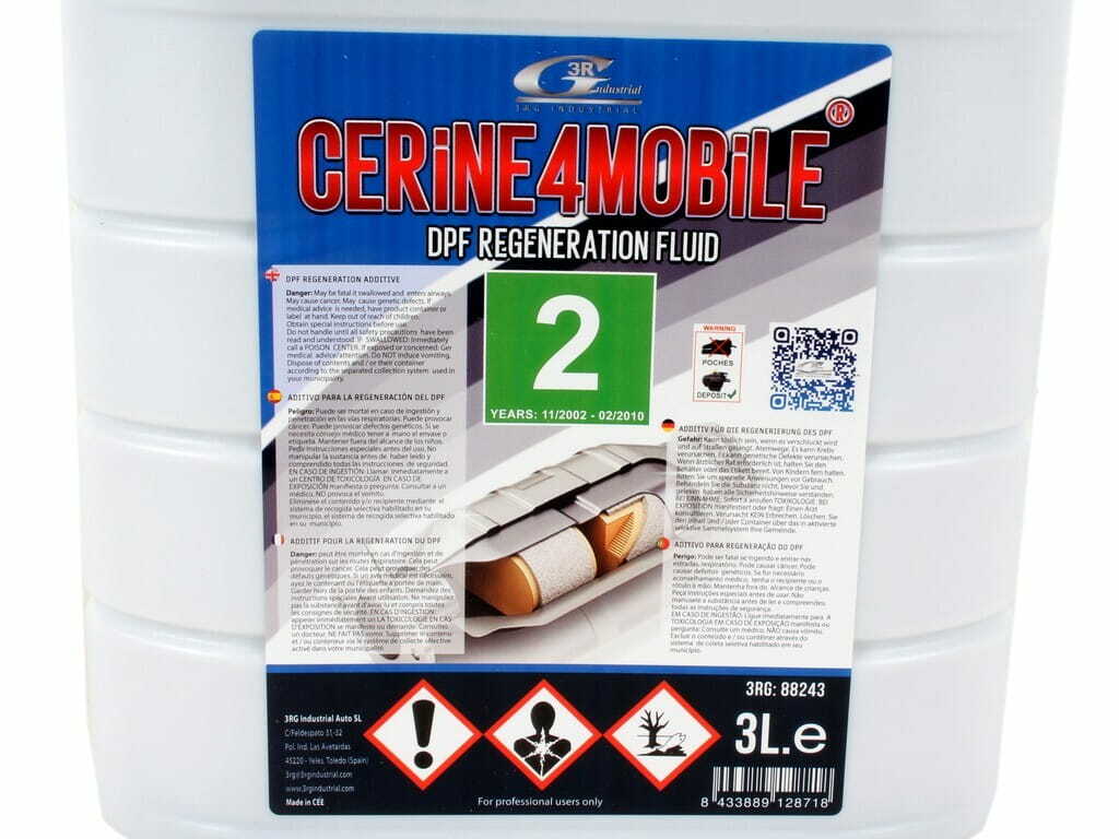 FAP DPF Fluid Additive EOLYS 176 GREEN 3L Citroen C3 C4 C5 C6 C8 ...