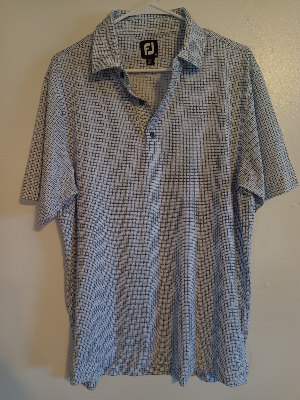 Footjoy Athletic Fit Size M Men’s Golf Polo FJ Shirt | eBay