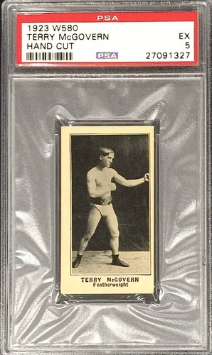 1923 W580 TERRY McGOVERN *HOF* BOXER 1/1 PSA 5 **RARE VARIATION** (SIAM ...