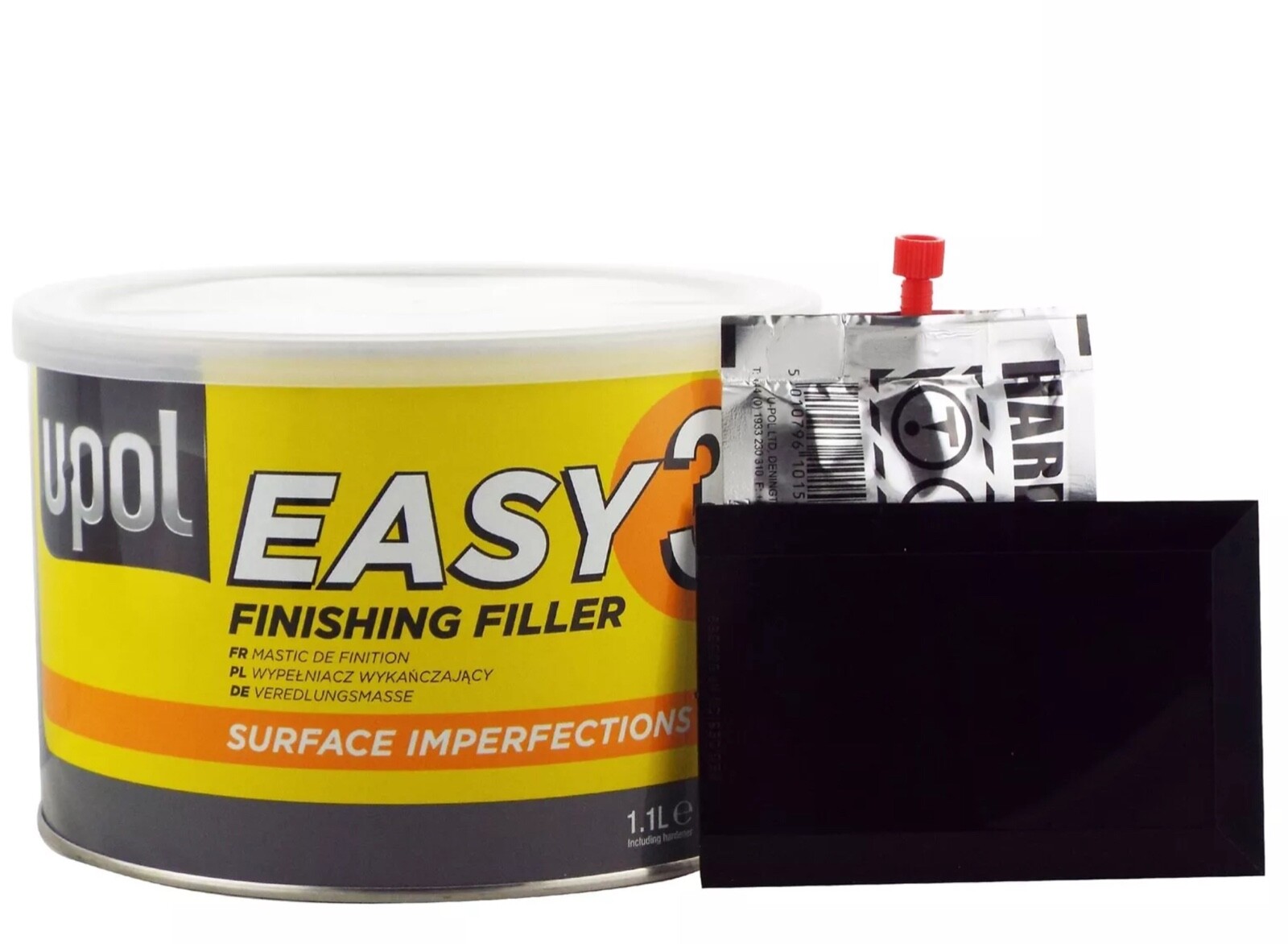 U-POL EASY 3 Top Stop Gold Easy Sand Stopper Fine Filler 1.1L UPOL ...
