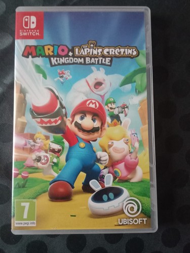 Jeu Nintendo Switch - Mario + The Lapins Crétins: Kingdom Battle Très Bon État | eBay