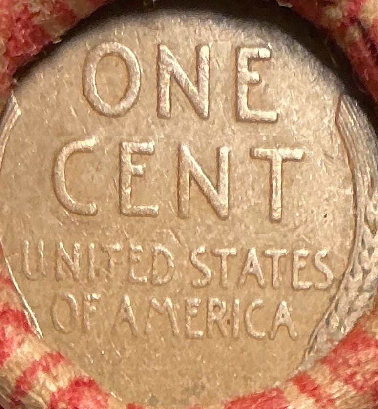 unsearched old cents roll vintage coins 50 pennies penny collection set ...