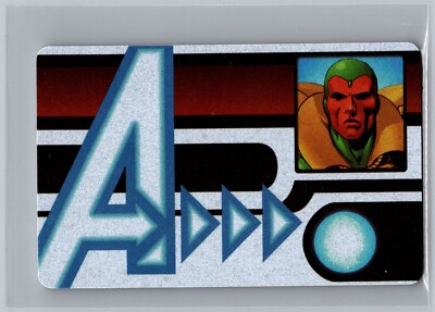 Vision AUID-003 ID Card Heroclix Age of Ultron Marvel Victor Shade ...