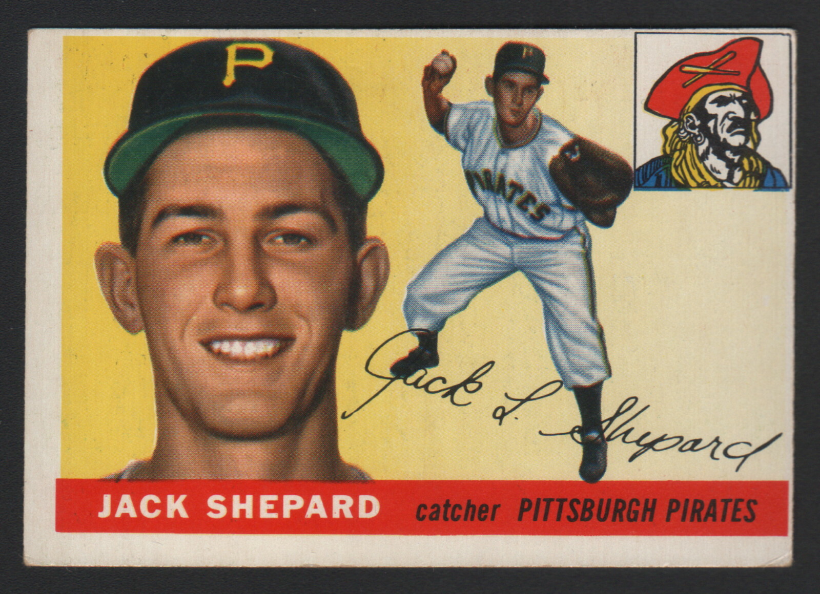 1955 Topps Baseball - JACK SHEPARD - #73, PITTSBURGH PIRATES, ROOKIE | eBay