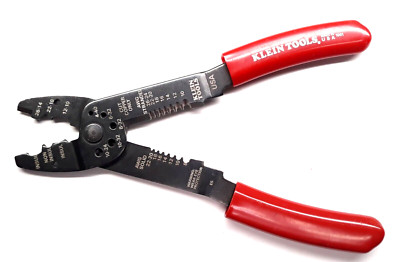 Klein 1001 Multi Tool, Wire Stripper, Wire Cutters, Crimper Tool for 8 ...