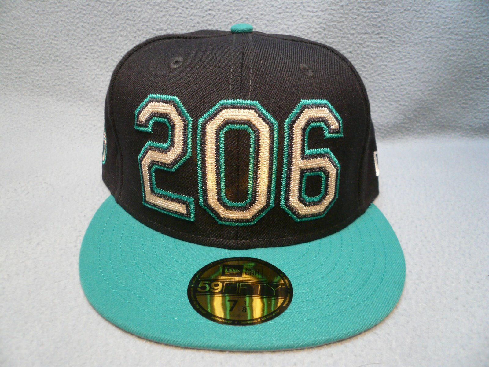 New Era 59fifty Seattle Mariners Area Code 206 BRAND NEW Fitted cap hat ...