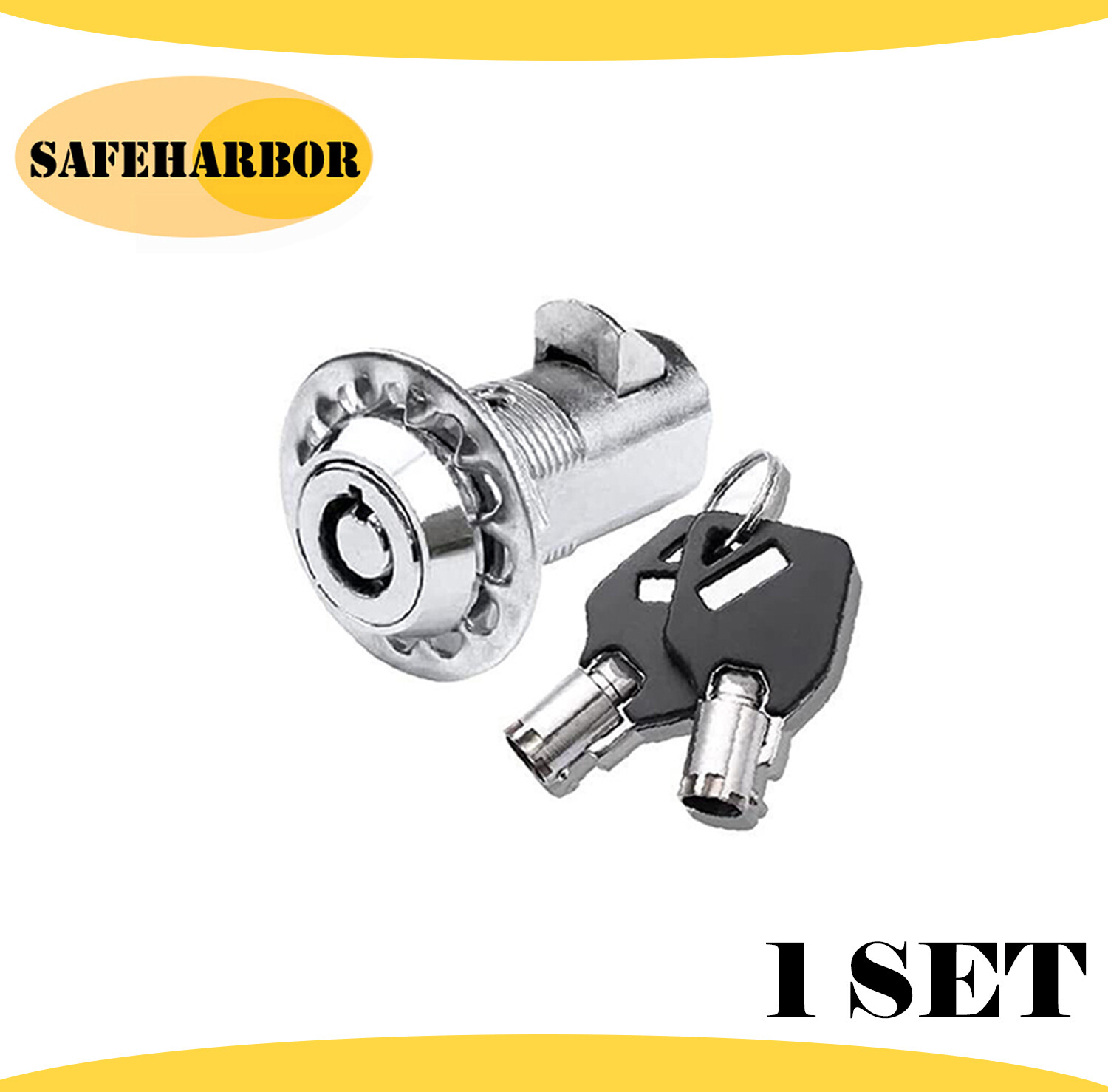 1/Set Slam Locks Cabinet Cam Locks With 2 Keyed Aliked RV Storage Lock ...