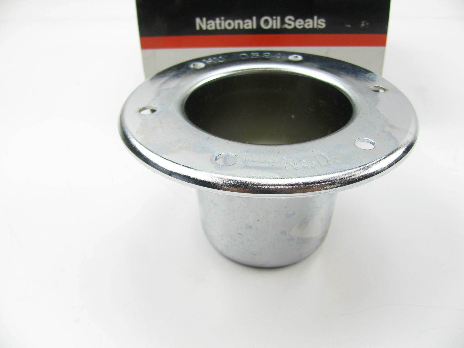 National HU-039A Wheel Oil Hub Cap - 4.50" OD X 2.75" ID - 3.875" X 6 ...
