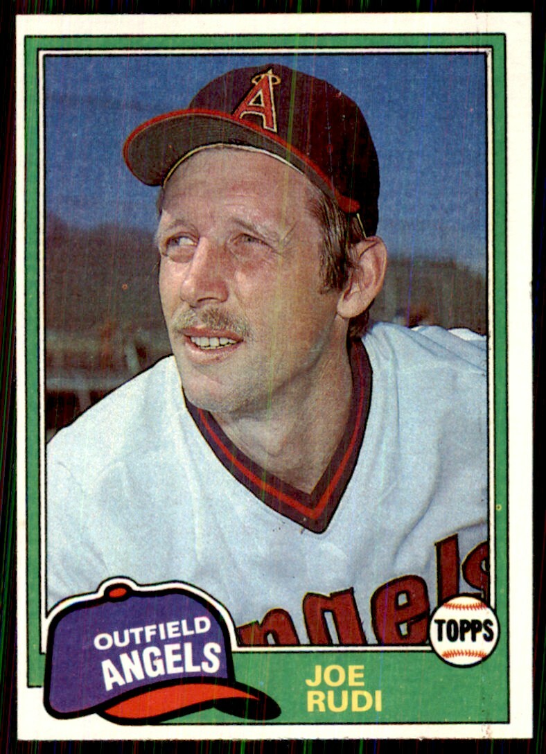 1981 Topps Joe Rudi California Angels #701 | eBay
