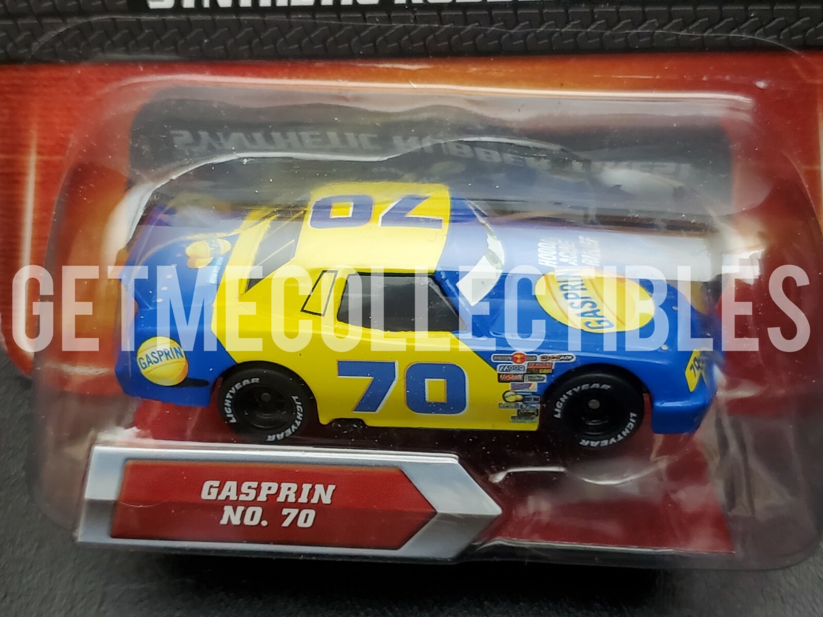 DISNEY PIXAR CARS GASPRIN NO. 70 RUBBER TIRE KMART SAVE 6% GMC | eBay