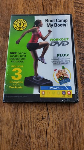 Golds Gym DVD Boot Camp My Booty Exercise Workout Brand NEW 74345175044 ...