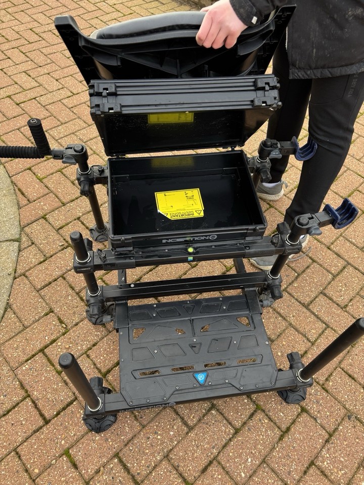 Preston Inception fishing seat box | eBay UK