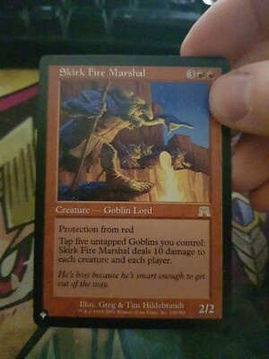 MTG - EVG - Skirk Fire Marshal #50 | eBay Australia