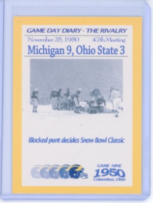 2005 TK LEGACY MICHIGAN GAME DAY DIARY #GR1950 | eBay