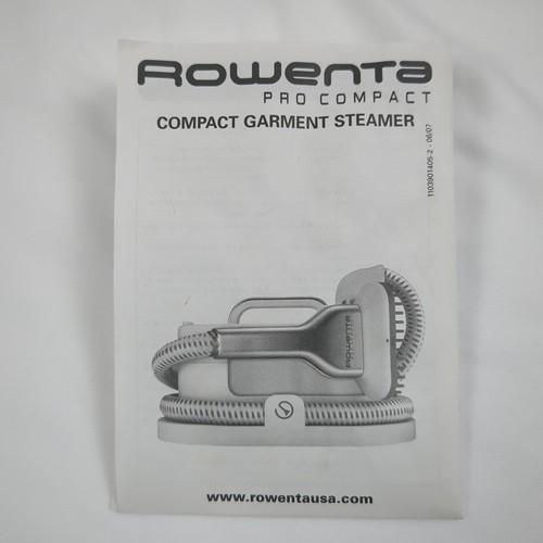 Rowenta Pro Compact Garment Clothing Portable Steamer IS1430 Used ...