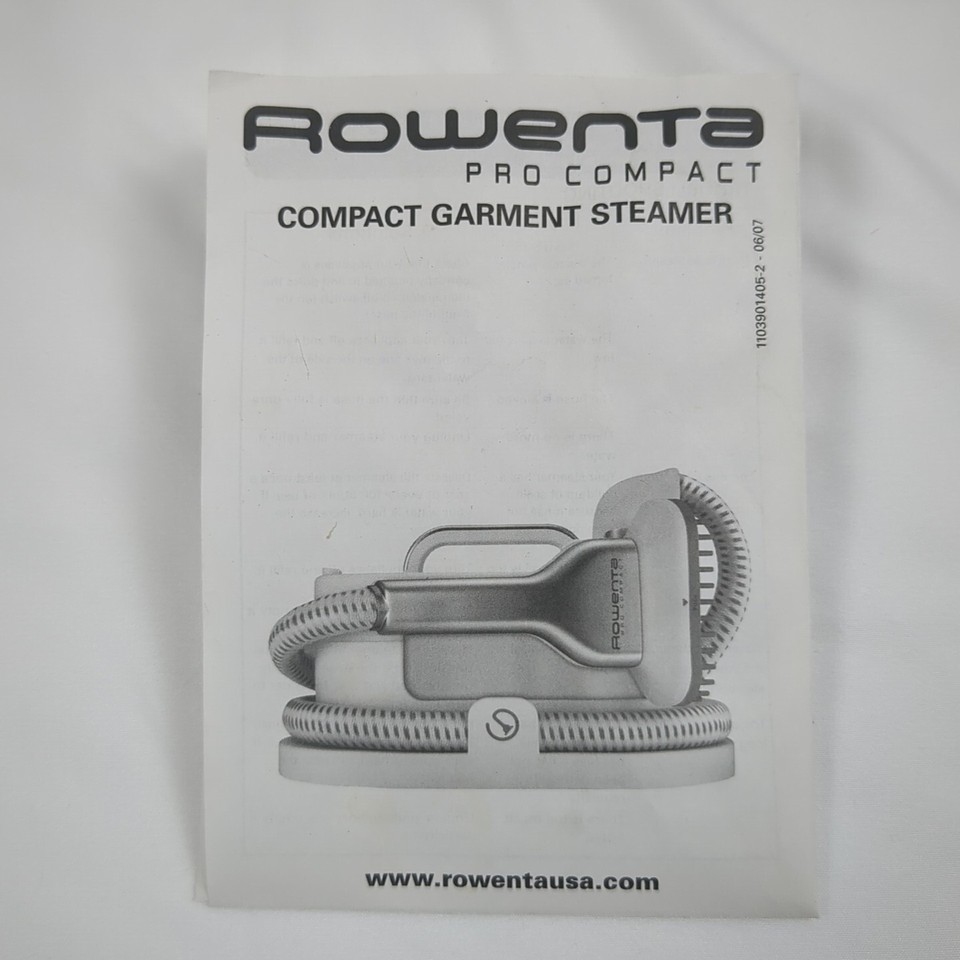 Rowenta Pro Compact Garment Clothing Portable Steamer IS1430 Used ...