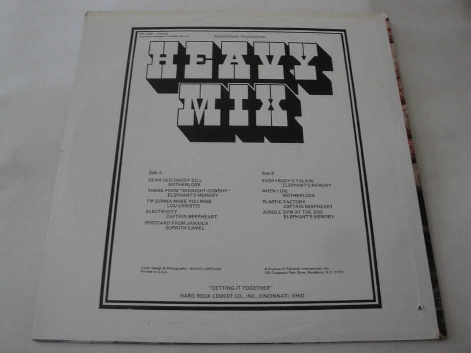Heavy Mix VARIOUS ARTISTS VINYL LP ALBUM PICKWICK/33 RECORDS | eBay