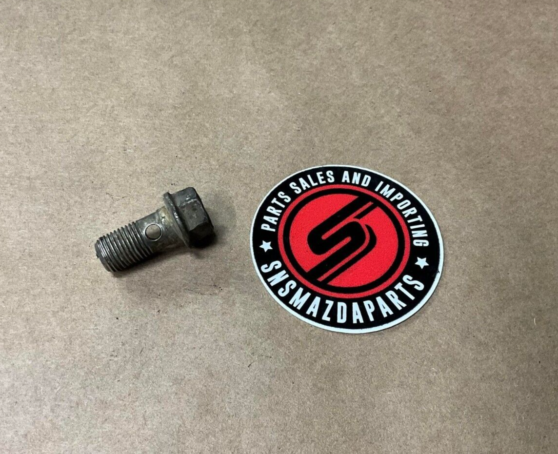 90-05 Mazda Miata MX5 MX-5 OEM Brake Caliper Line Hose Banjo Bolt Front ...