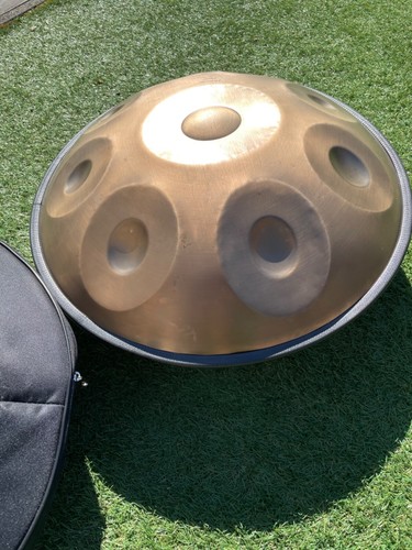 Handpan 9 Noten D-Kurd Minor 440 HZ Stahl Hand Steel Drum Hand Pan New ...