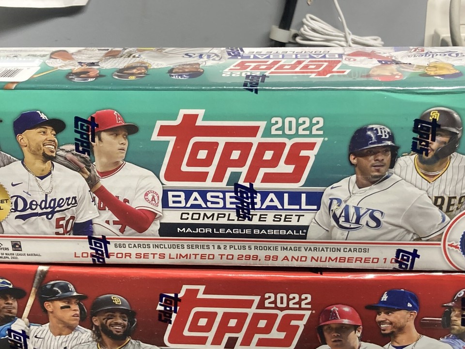 2022 Topps Baseball Complete Factory Sealed 4 Set Lot Hobby Retail ...