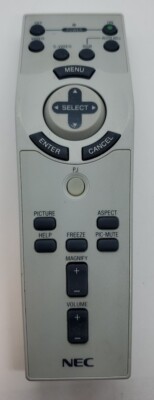 Original NEC RD-394E Remote Control VT660 VT465 VT460 VT660K VT560 | eBay