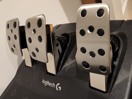 Logitech G29 G920 PEDALS ONLY *MINT Condition* open box never used ...