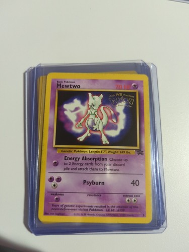 Pokemon Card - Mewtwo (WB Movie Promo) - WoTC Promo Stamped #3 | eBay