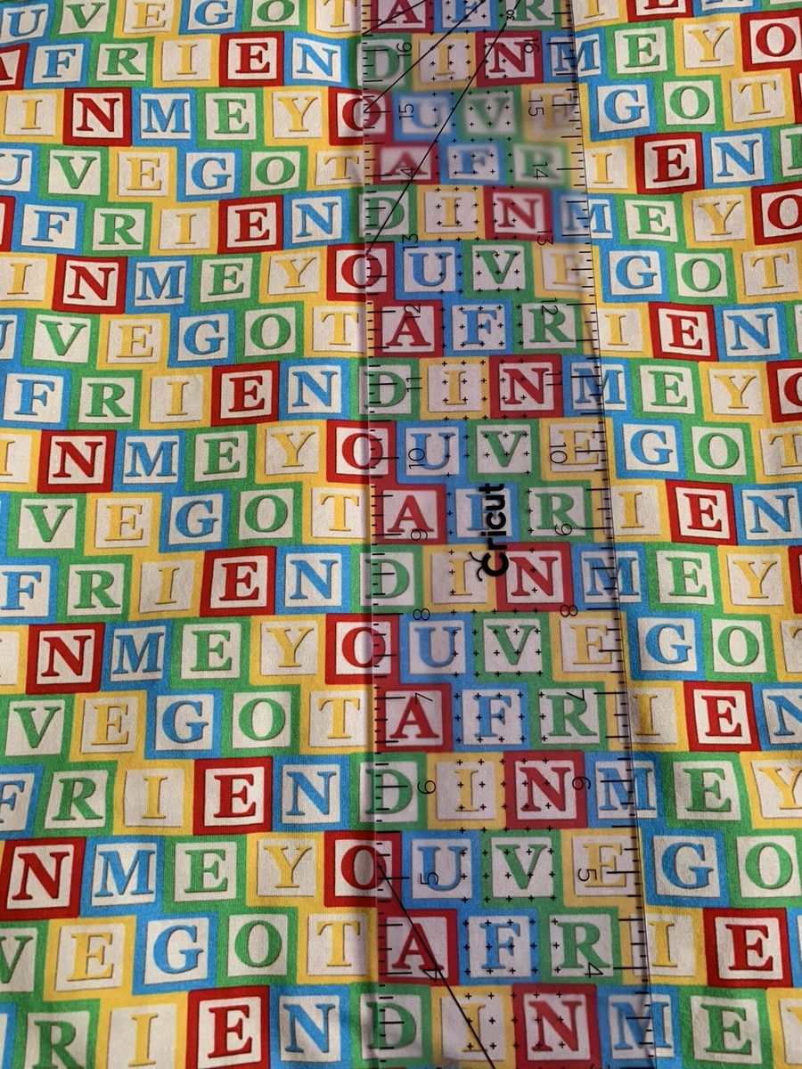 Toy Story Letter Blocks