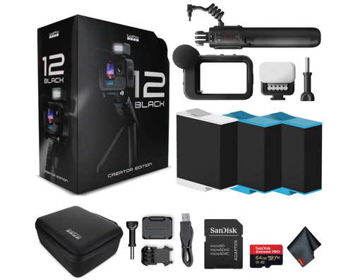 HOT GoPro HERO12 Black Creator Edition - Includes Volta | eBay