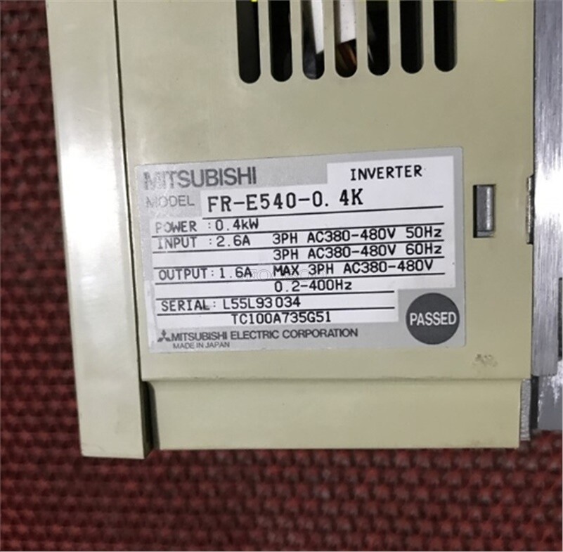 1Pcs Mitsubishi Inverter FR-E540-0.4K 380V-0.4KW Used xg | eBay