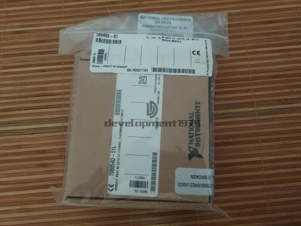 1pcs new NI 9213 input module 16-channel acquisition 780493-01 | eBay