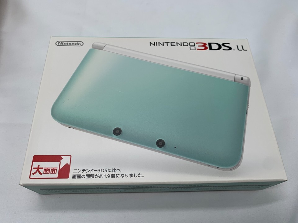 Nintendo 3DS LL Mint White console Japanese ver. In Box Exc | eBay