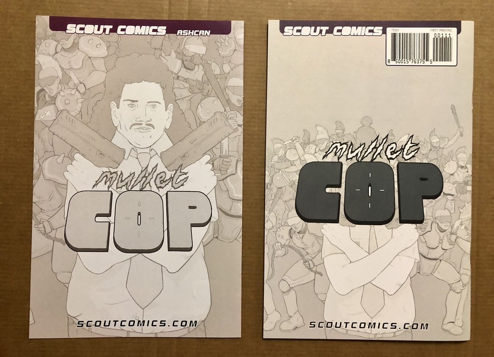 Mullet Cop 1 and Ashcan - complete set - Scout - Optioned | eBay