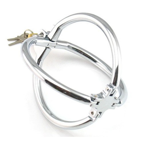 Slave Steel Cross Handcuff Wrist Cuffs lockable Restraints Shackle Roleplay | eBay
