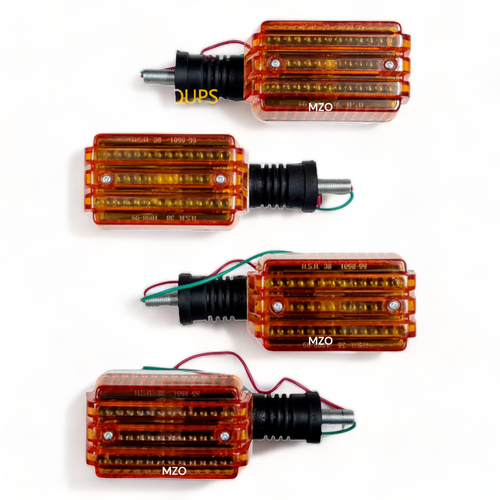 Yamaha RXS RXK RX King Turn Signal Indicator Marking Lens + Bulbs ...