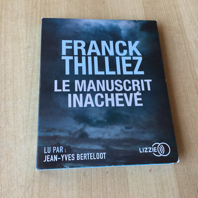 livre CD Le manuscrit inachevé - Franck Thilliez - Lizzie | eBay