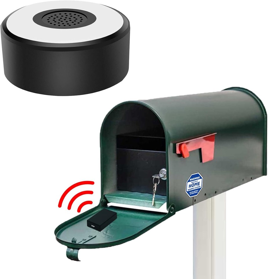 US new Wireless mailbox Alarm Instant Alert Mailbox Notification system ...
