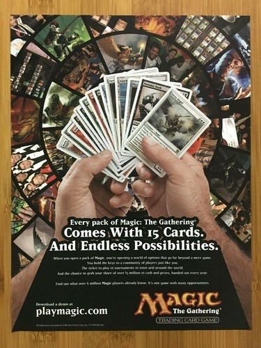 2006 Magic: The Gathering Trading Cards Print Ad/Poster Official WOTC ...