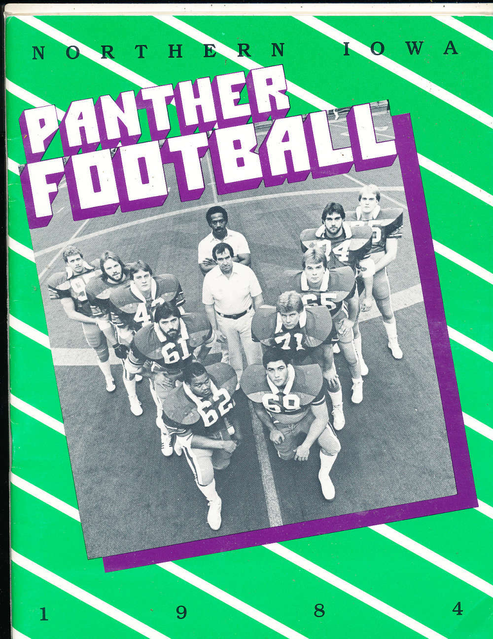 1984 University of Northern Iowa Football Media Guide a8 BX 79 | eBay