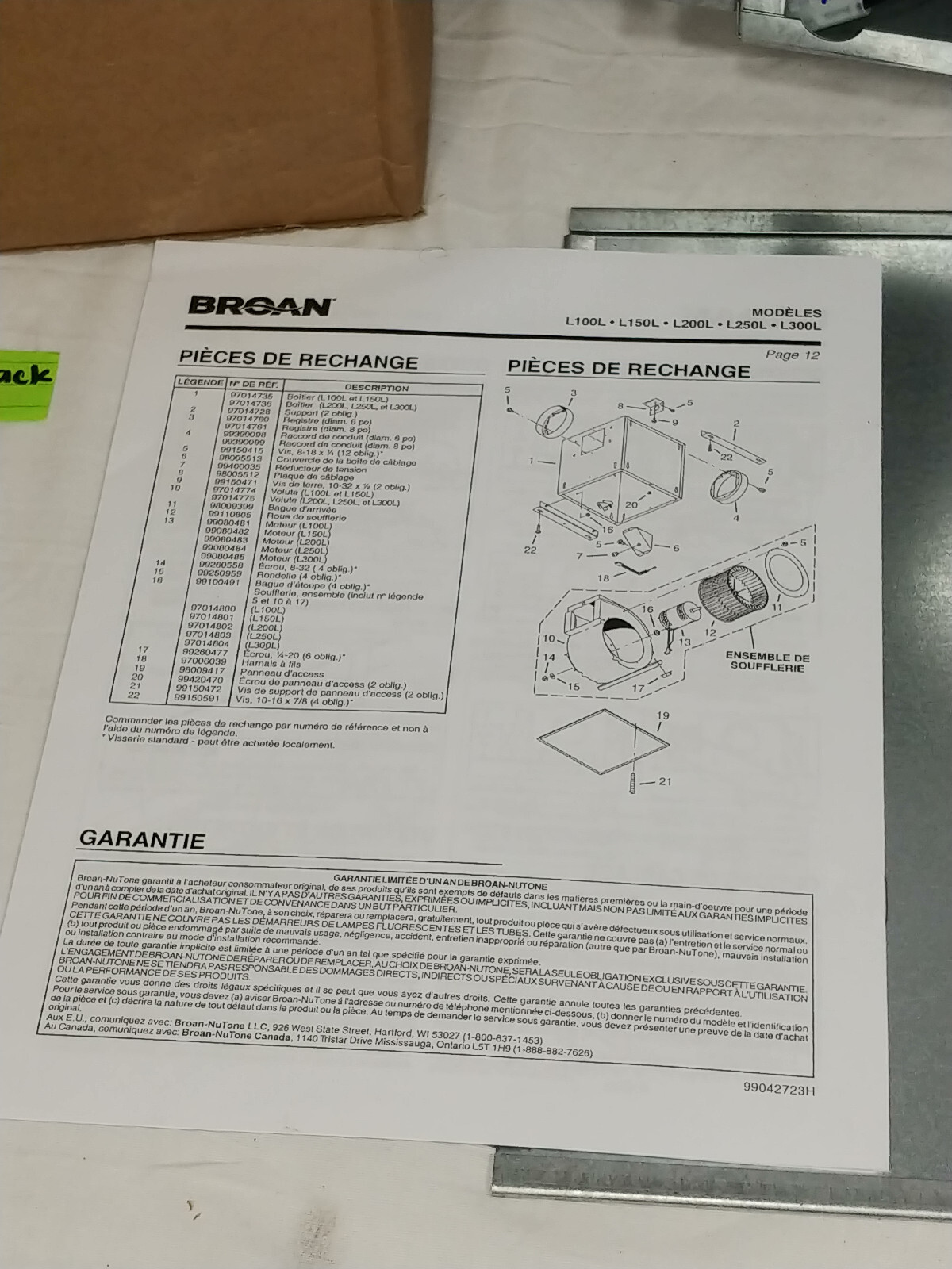 Broan L200L Steel 196 CFM 1.9 Sone In-line Ventilator for sale online ...