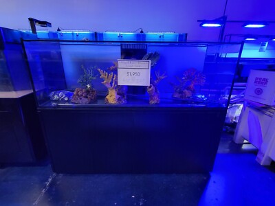 Used Aquarium 180gal Glass Euro-braced Tank | eBay