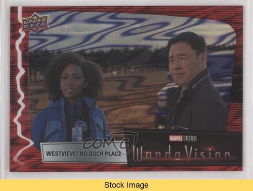 2022 Marvel Studios' WandaVision Red Scarlet Monica Rambeau Jimmy Woo ...