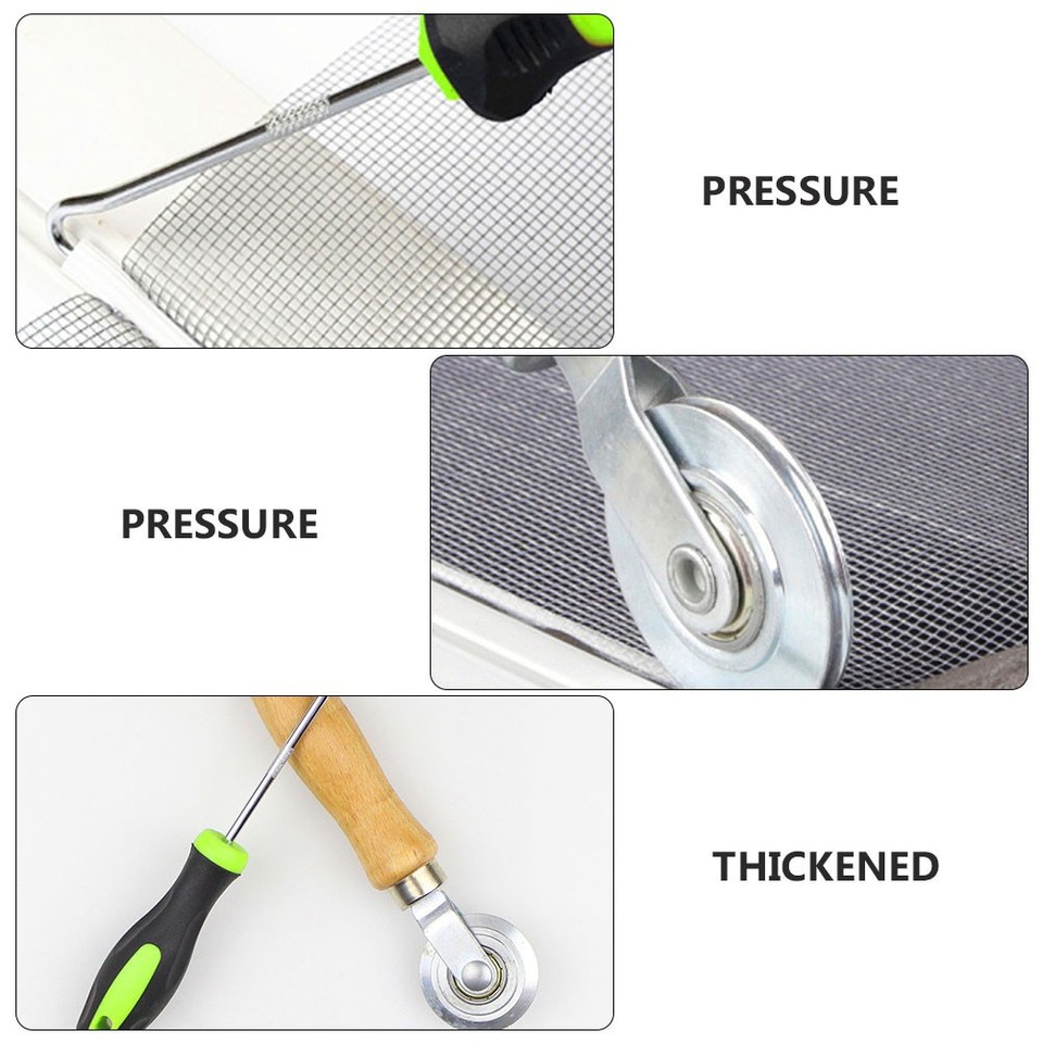 2 Pcs Window Screen Installation Tool Yarn Pressing Wheel Roller | eBay ...