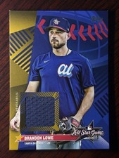 2025 Topps Update Series - All-Star Stitches Brandon Lowe #AS-BL Gold ...