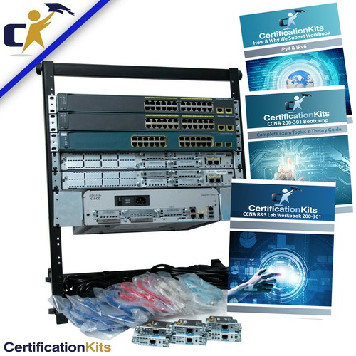 Cisco CCNA 200-301 Premium Plus Lab Kit IOS 15 *Rack & 1 Yr Wty | eBay