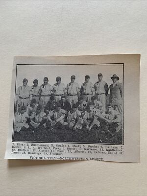 Victoria Bees CA Johnny Rawlings & Wilmington Chicks 1913 Baseball Team ...