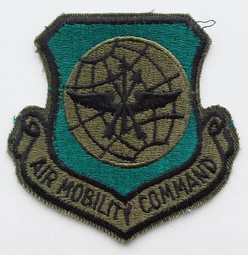 US AIR FORCE PATCH Air Mobility Command BDU Battle Uniform Badge United ...