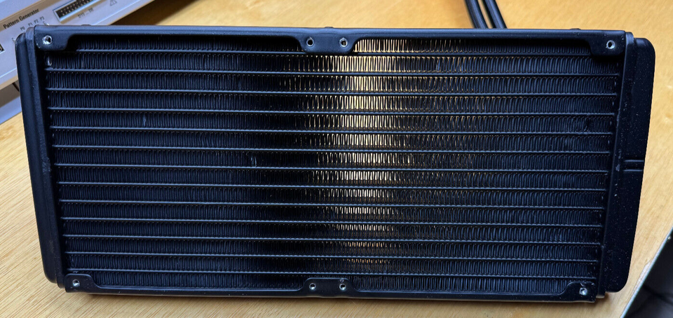 Asetek 240mm slim aio - small-pump (cpu water cool) fits Sliger SM580 ...