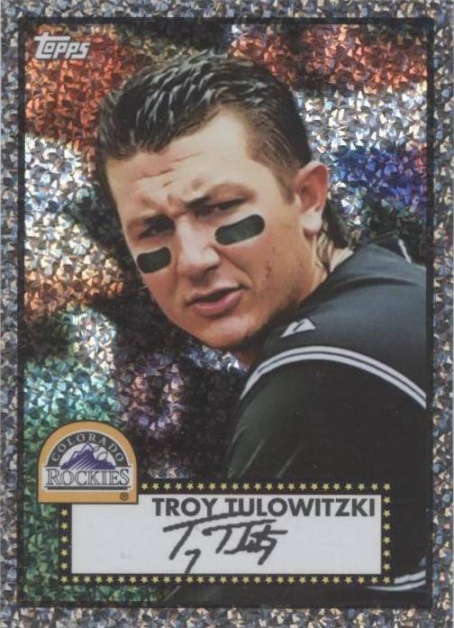 2011 Topps - Prizes 1952 Topps Black Diamond Wrapper Redemptions Troy ...