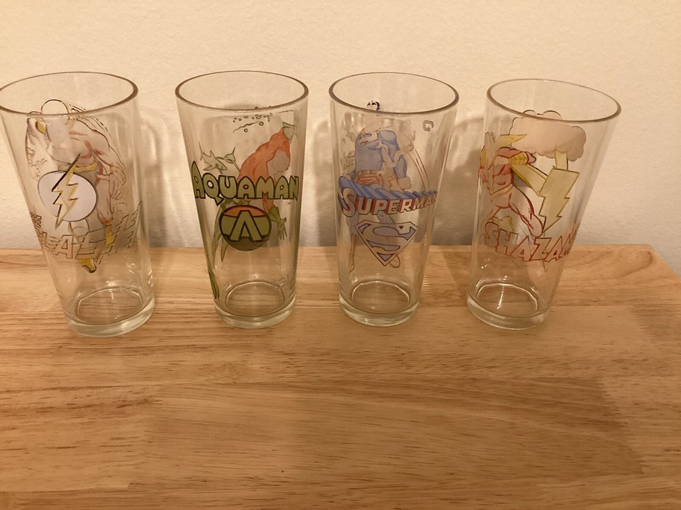 Pepsi Collector Series Of DC Comics Super Heroes 1978 HTF Vintage Set ...